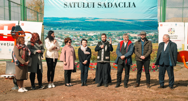 Sadaclia este una din cele 70 de comunități sănătoase din Republica Moldova